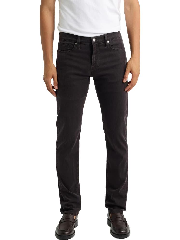 PAIGE hammond long-sleeve cotton polo shirt l